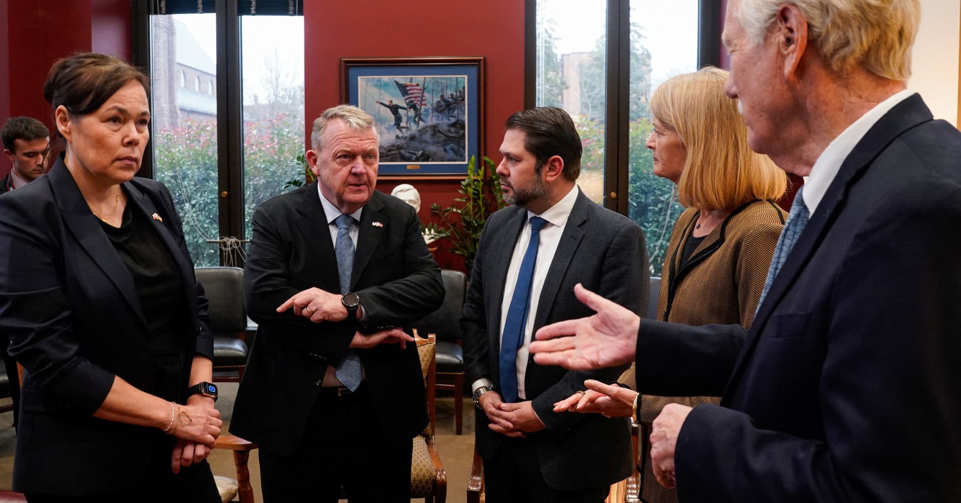 Greenland talks, oil's retreat, the latest on the Netflix-WBD deal and ...