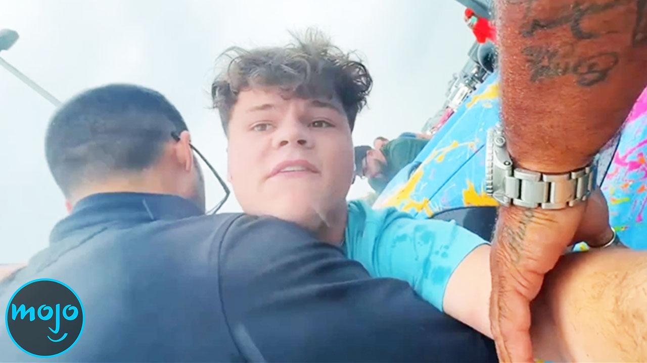 10 celebrity arrests that went viral