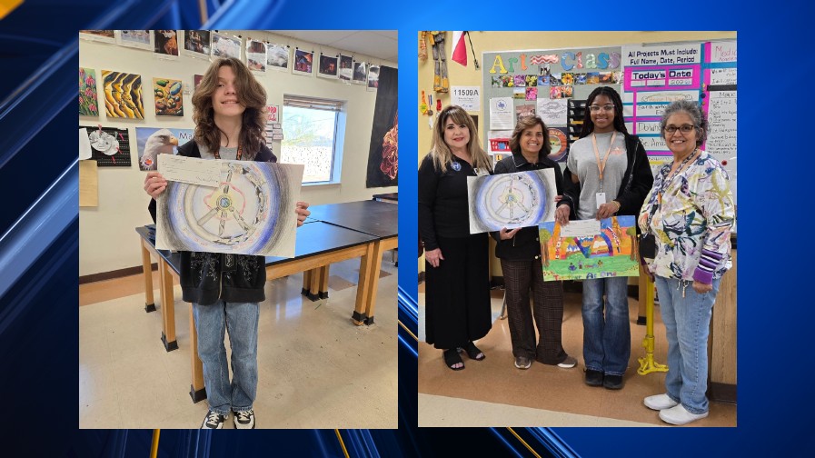 2 Canutillo ISD students win 1st, 2nd place in poster contest