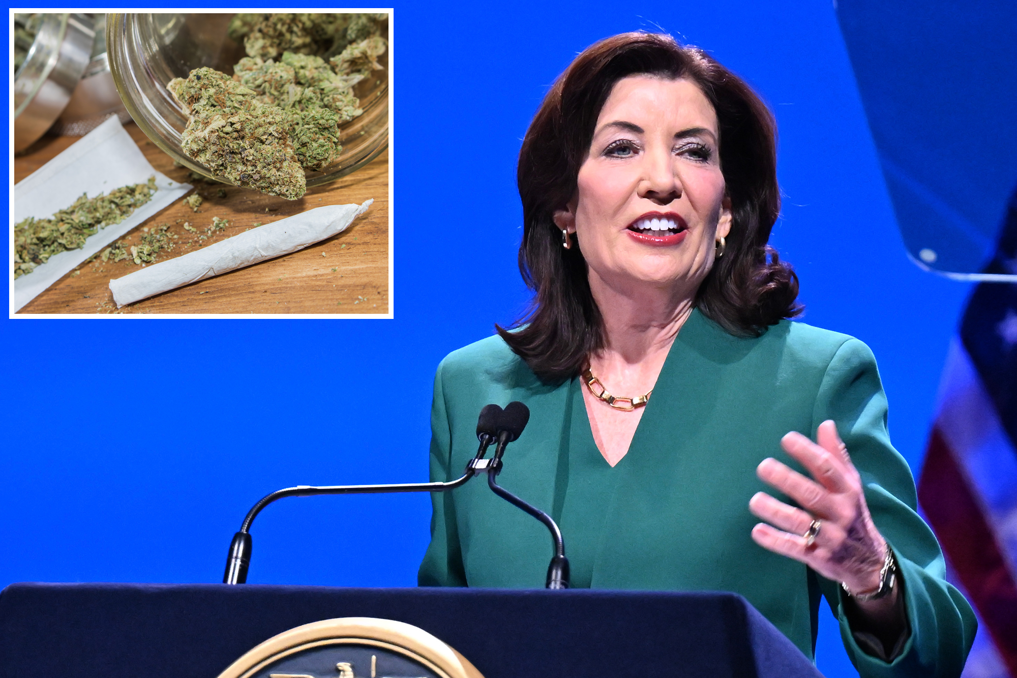 Hochul wants to open medical marijuana center — but critics say plan is ...
