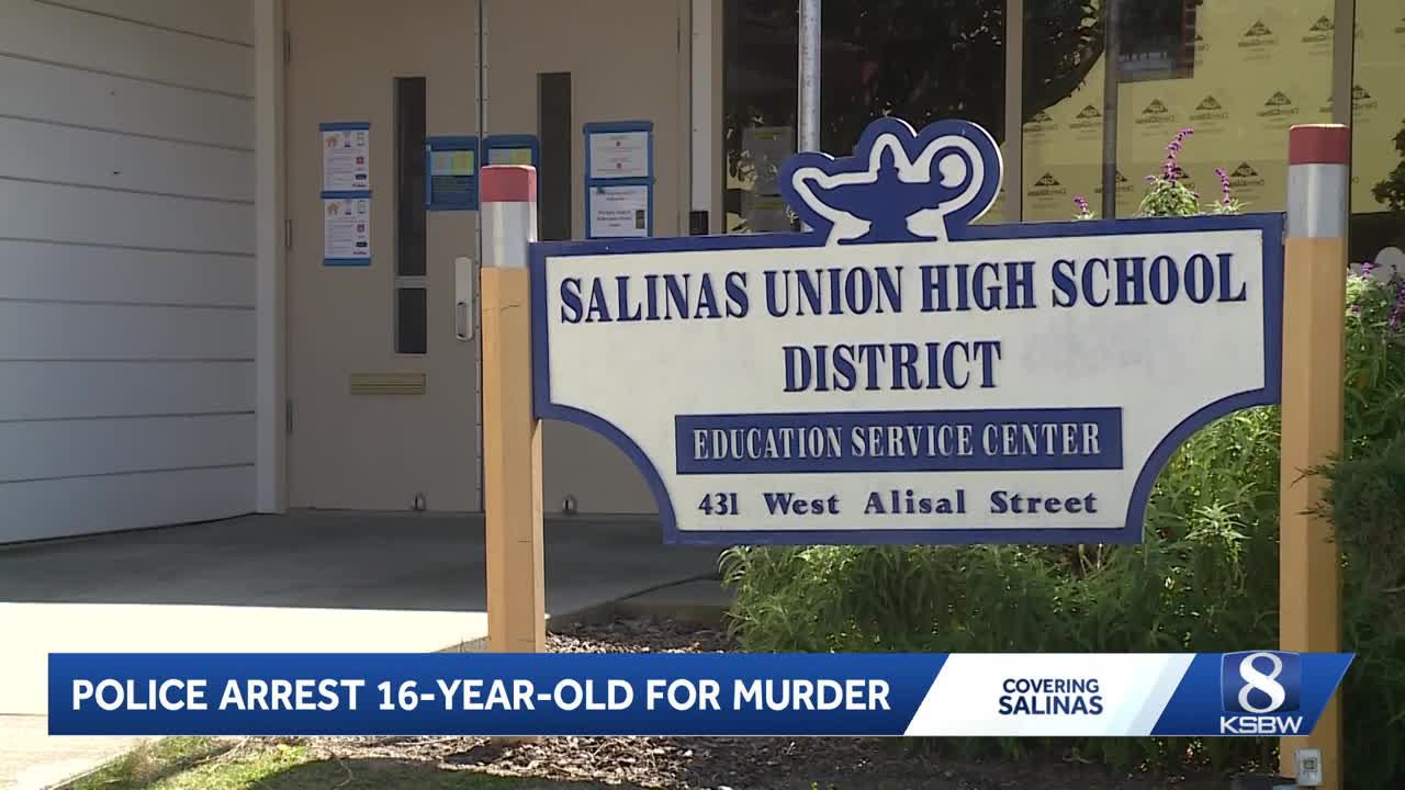 Salinas police arrest 16-year-old student in teen shooting death