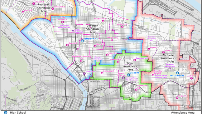 Portland school board redefines boundaries to boost enrollment at ...