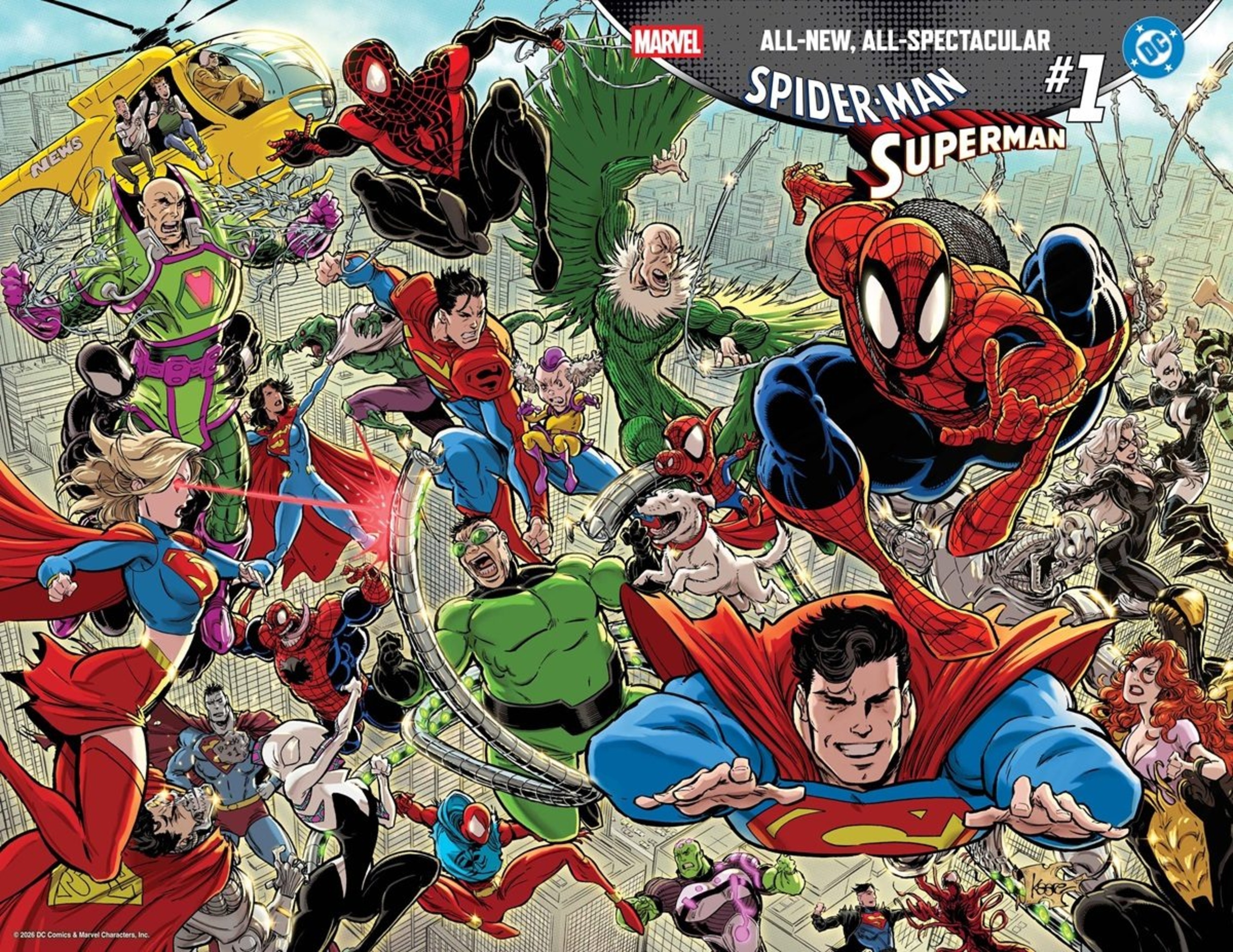 Marvel brings Spider-Man and Superman together again in April