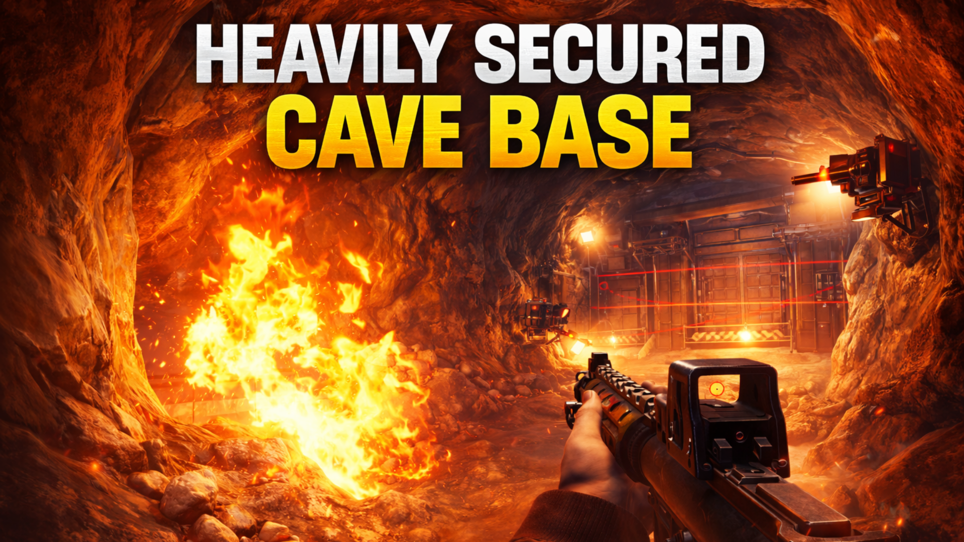 Solo raid: Attacking a very secure double armored cave base