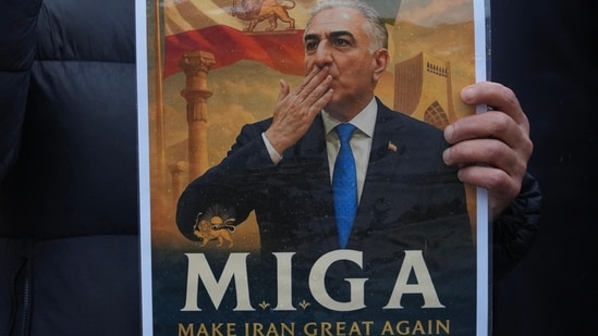 Exiled crown prince shares 'Make Iran great again' message amid buzz ...