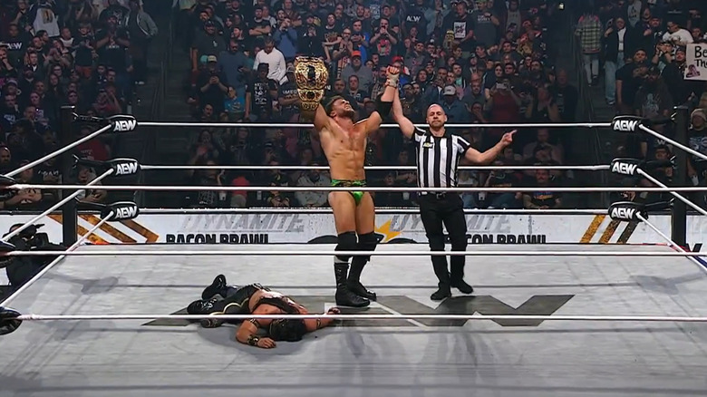 MJF forces stoppage to retain AEW world title