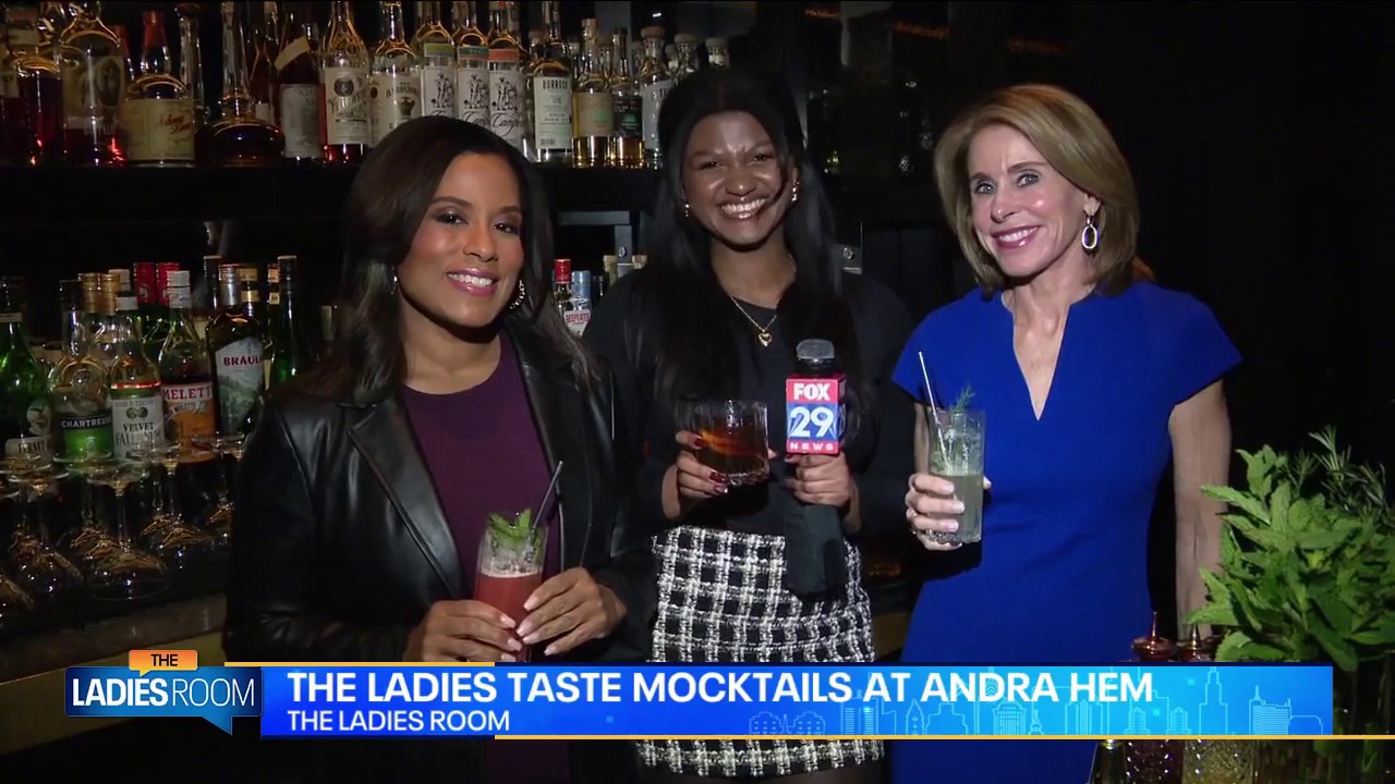 The Ladies Room co-hosts taste mocktails at Andra Hem