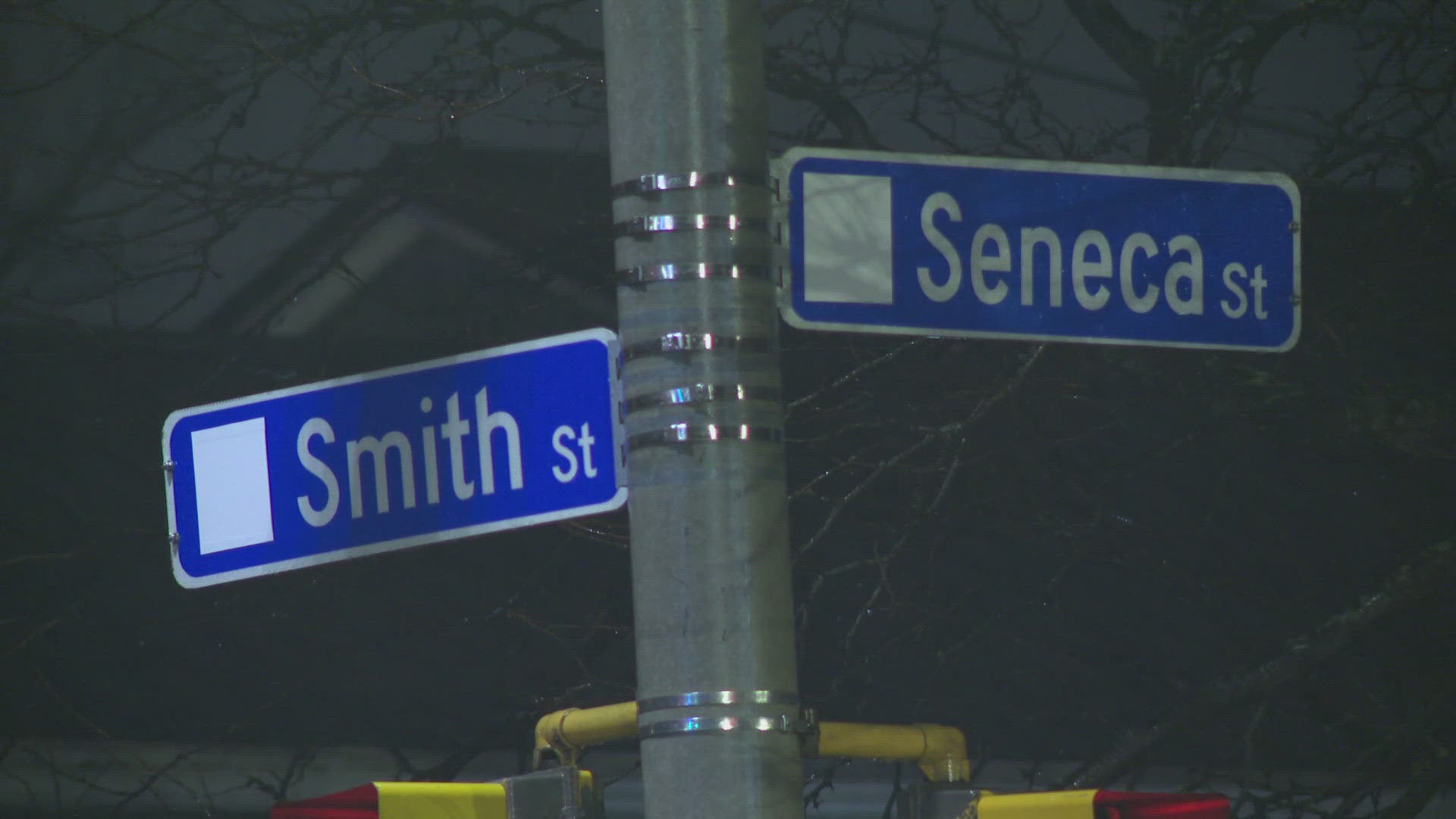 Pedestrian hit in Larkinville after walking into street, police say