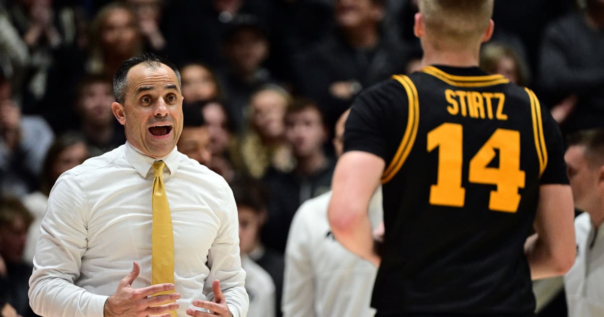 Ben McCollum talks road loss to Boilermakers