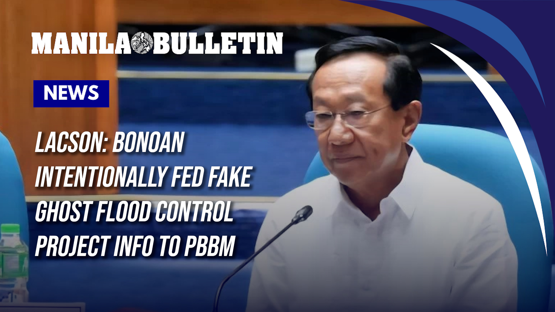 Lacson: Bonoan intentionally fed fake ghost flood control project info ...