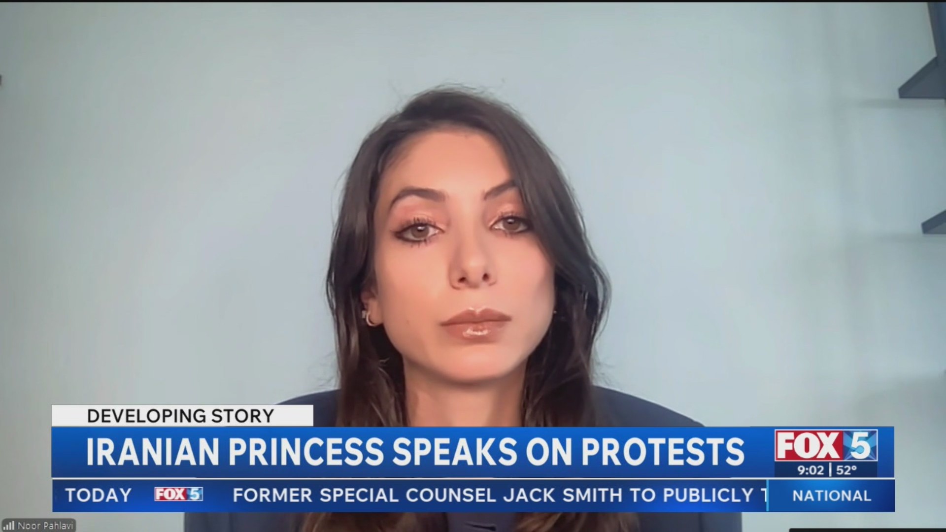 Iranian princess speaks on protests