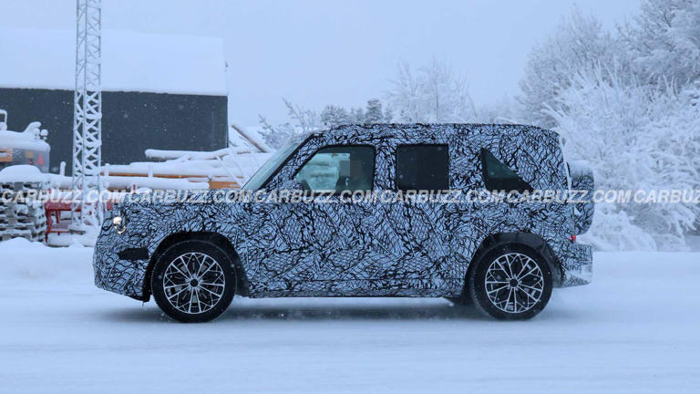 Mercedes G-Wagen's baby brother inches closer to production