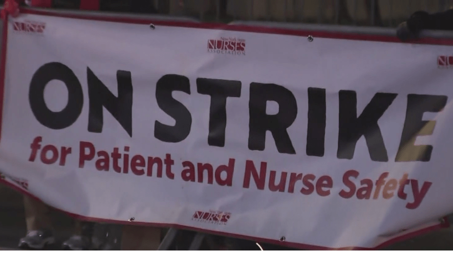 NY nursing union and hospitals to meet with mediator, source says