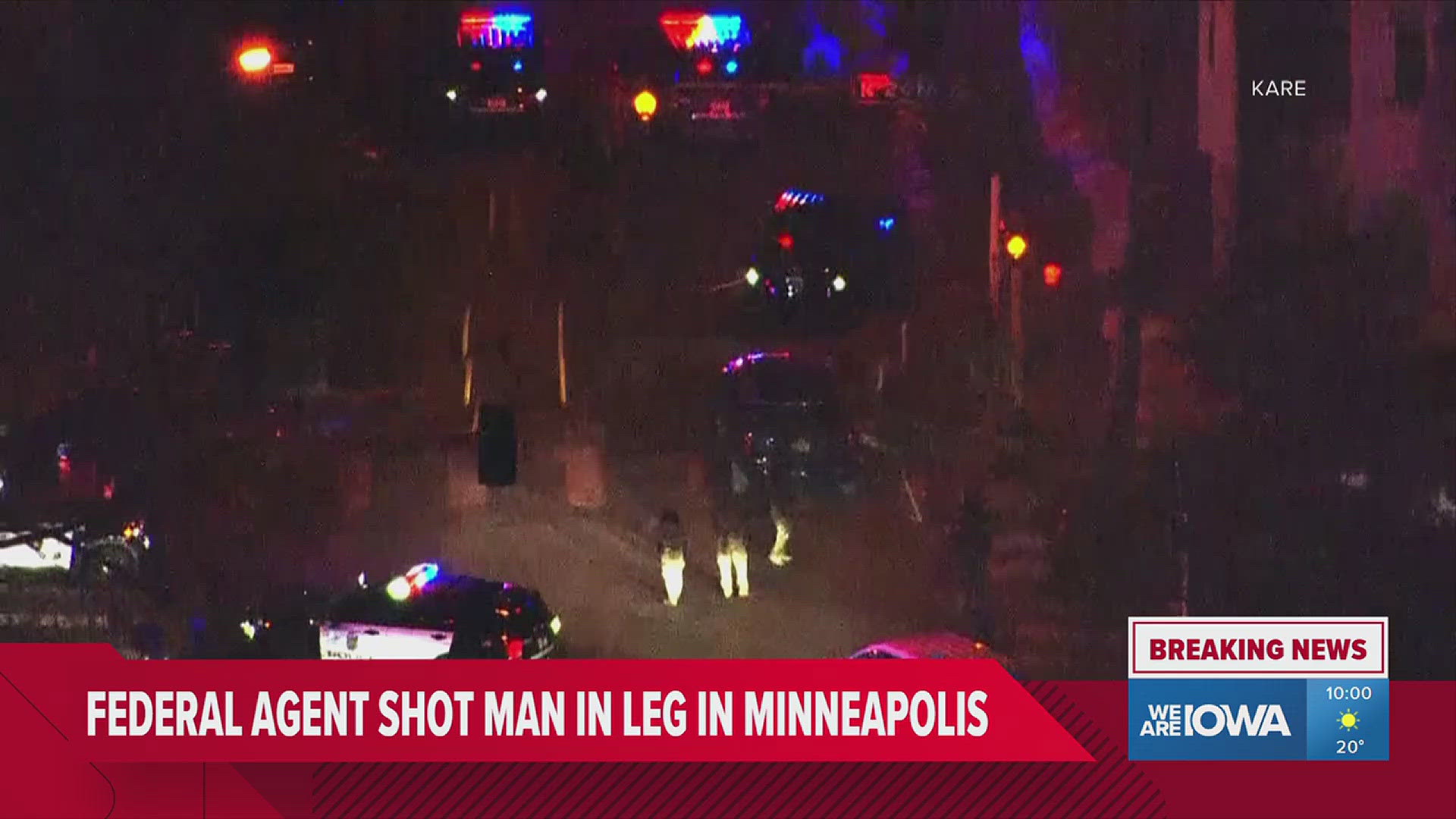 Minneapolis: Federal agent shoots man in leg