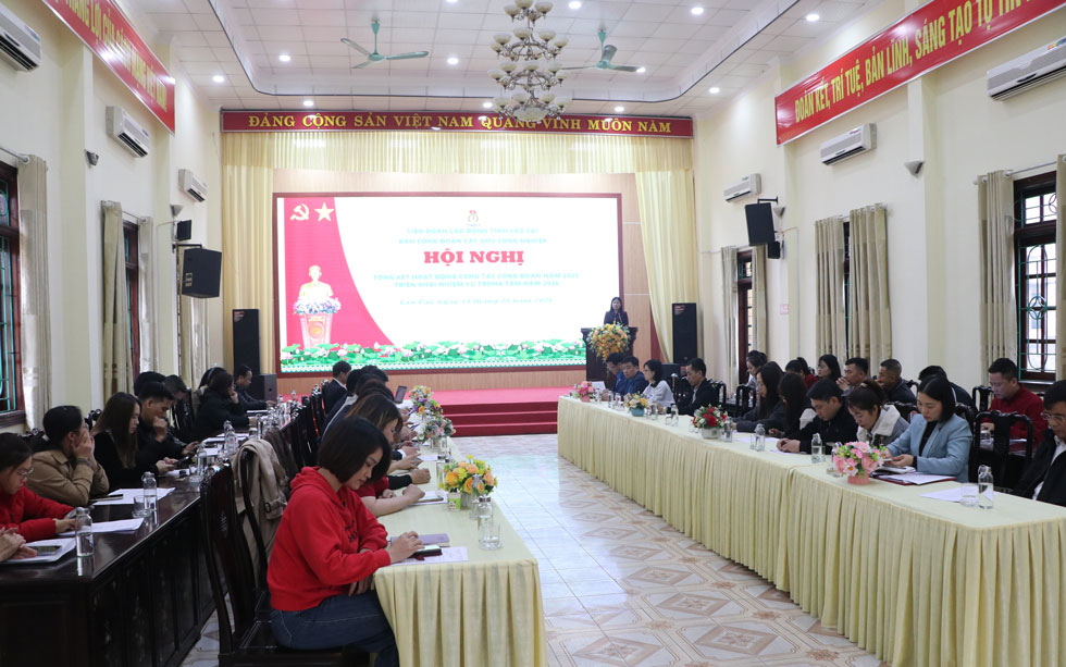 Công đoàn các KCN Lào Cai chăm lo hiệu quả cho hơn 14.000 đoàn viên