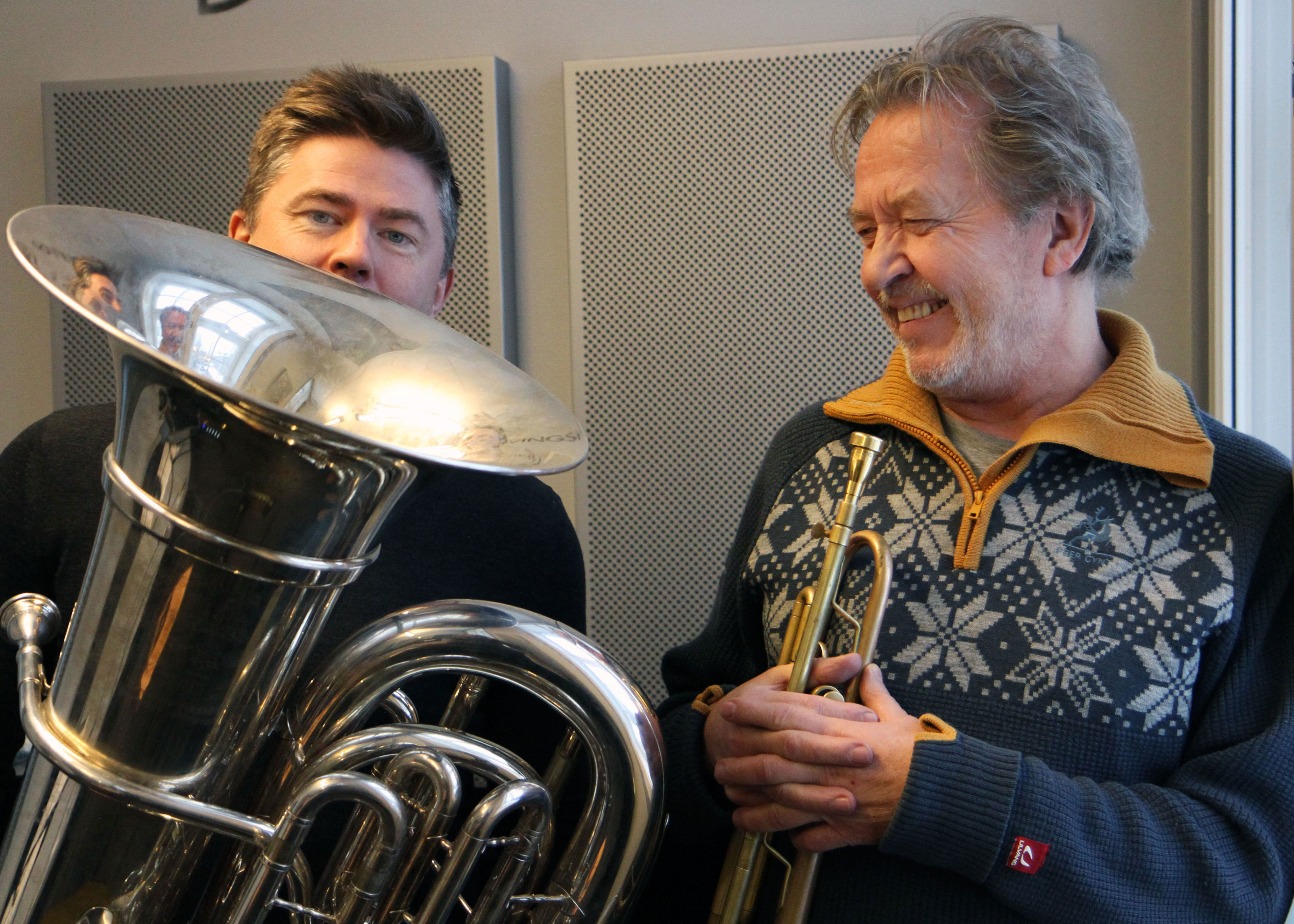 Trompet møter tuba når Molvær og Herskedal har premiere for ny duo