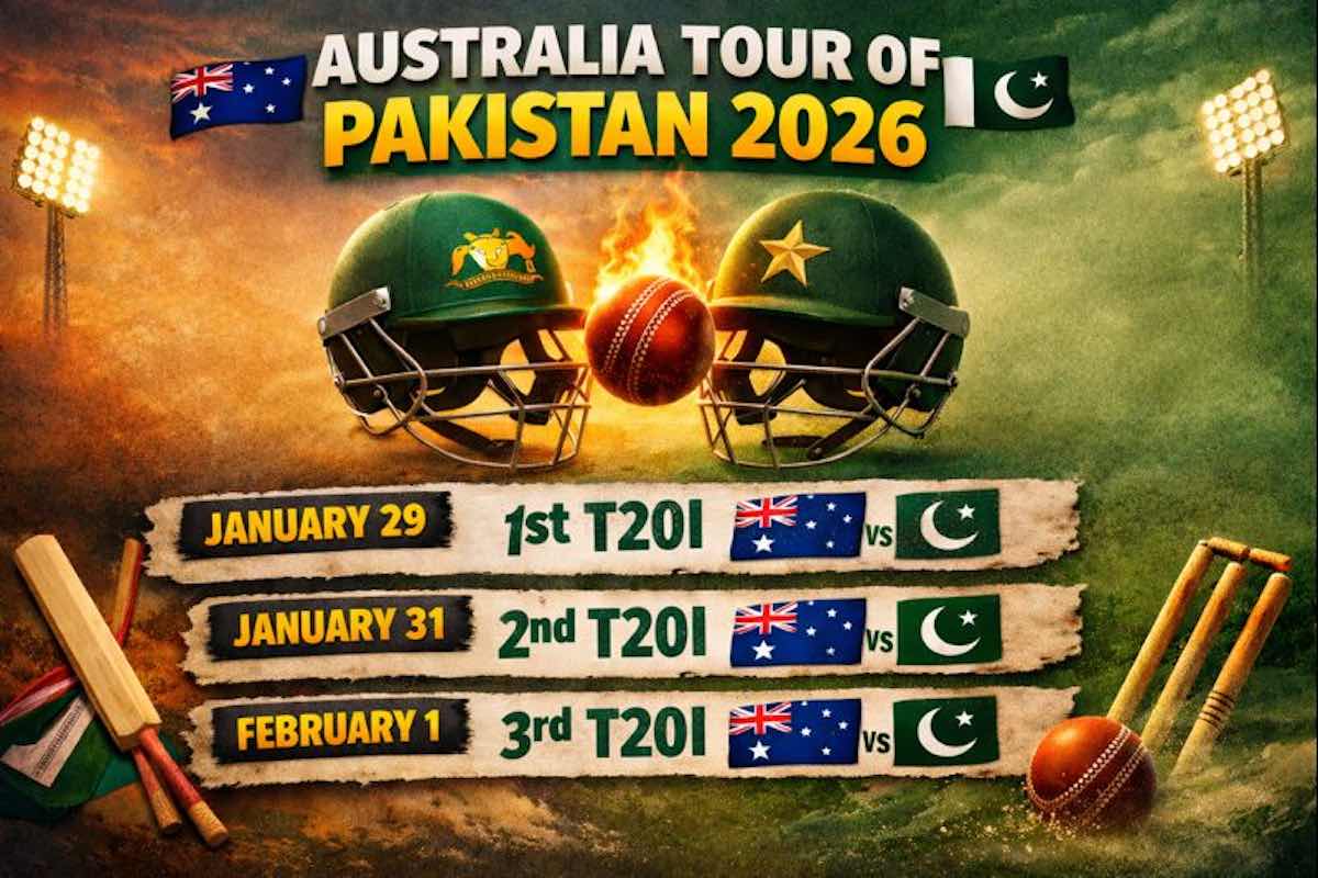 Pakistan to host Australia for three T20Is ahead of World Cup preparations