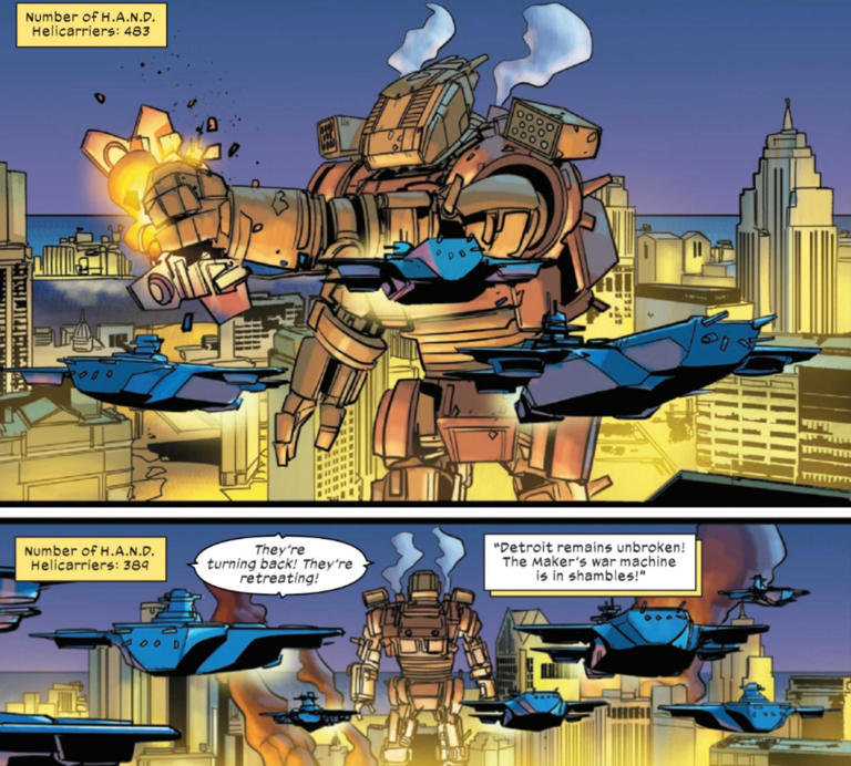 Ultimate Comics rebrand Avengers' War Machine with new name and armor