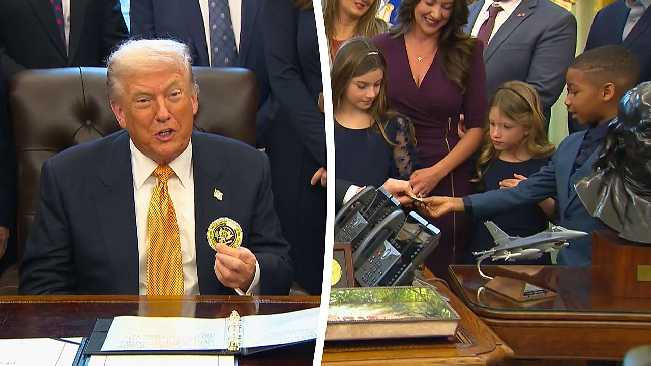 Child perfectly describes milk production process during Trump's whole ...