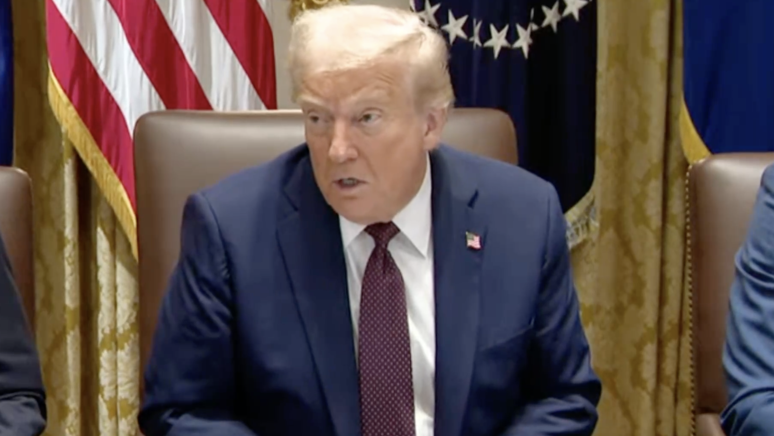 'That was caused by Biden': Trump puts his pettiness on display ...