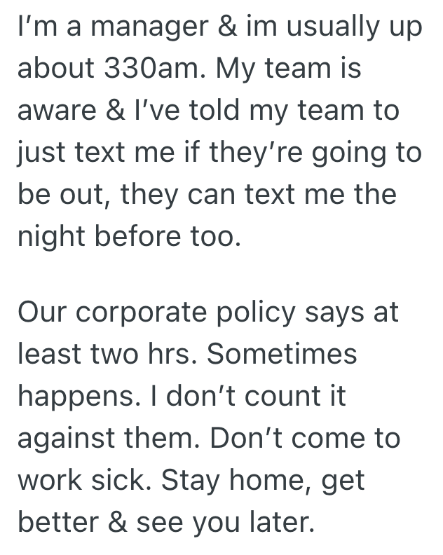 Healthcare worker goes to work sick because she doesn’t want an ...