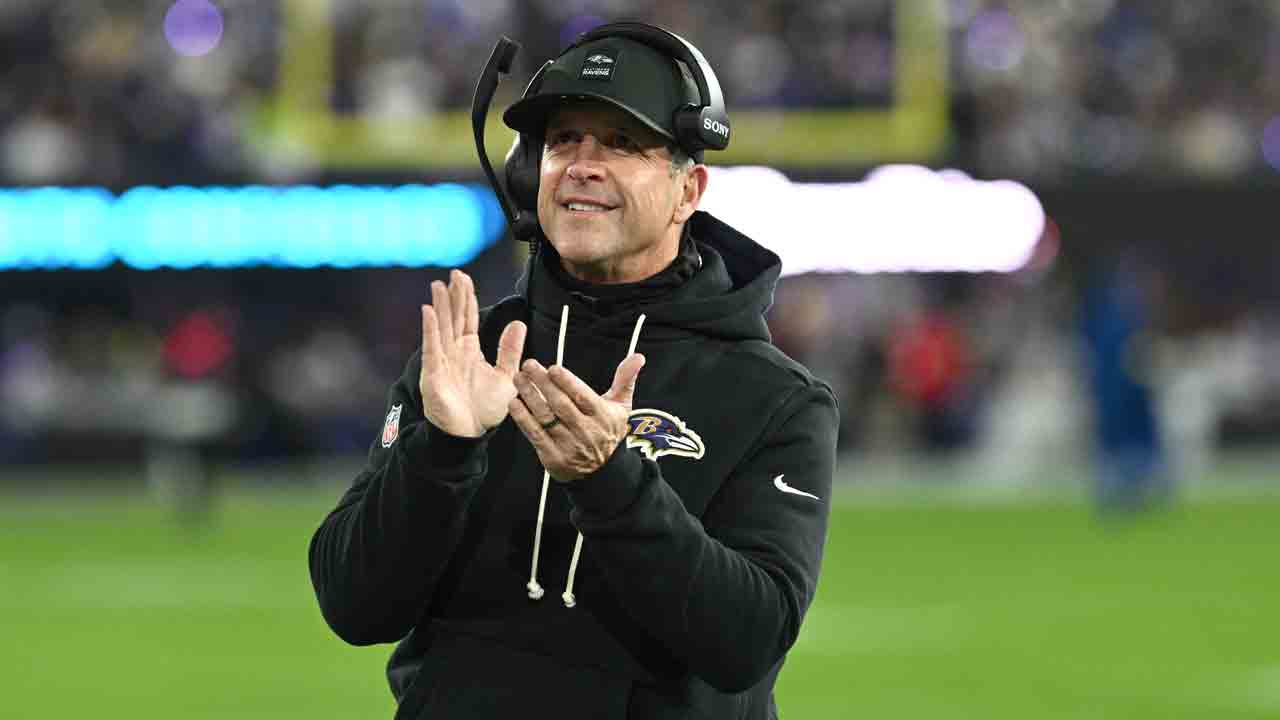 AP source: John Harbaugh working to finalize deal to become Giants head ...