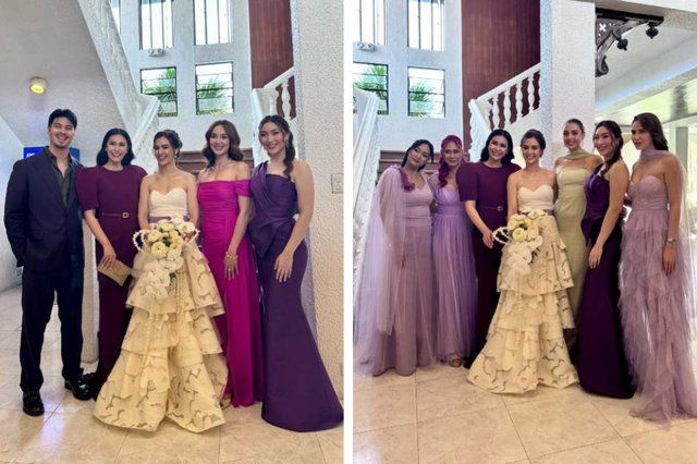 Beauty queens reunite at Miss Earth 2014 Jamie Herrell's wedding