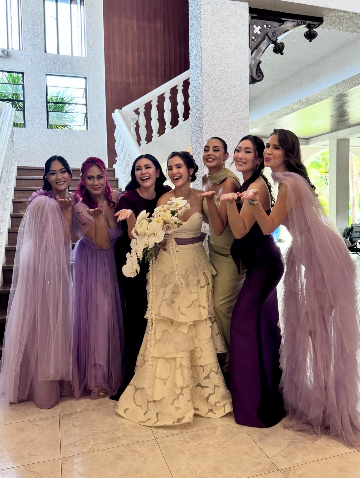 Beauty queens reunite at Miss Earth 2014 Jamie Herrell's wedding