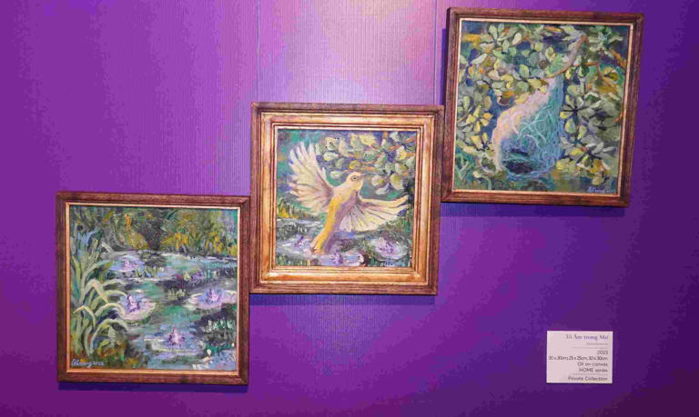 Triển lãm "Mộng giữa chiều hoa" lan tỏa di sản qua hội họa