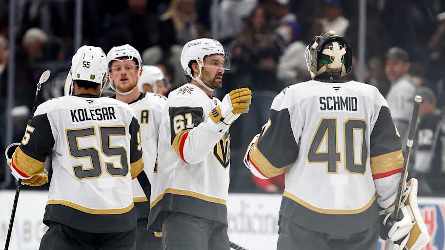 It took 25 seconds for a Golden Knights star to finally snap a four ...