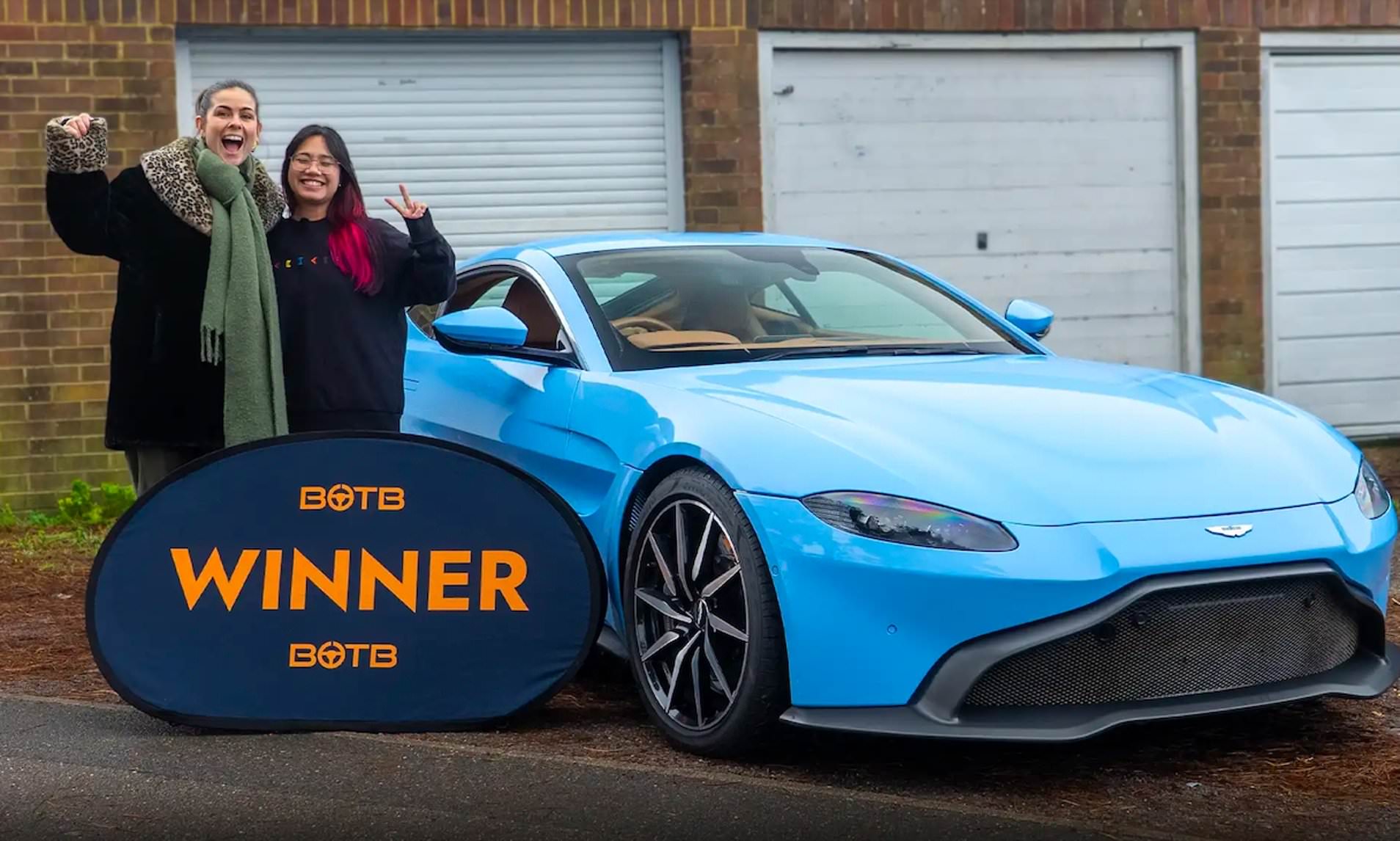 NHS worker wins £73,000 Aston Martin with a 19p raffle ticket - but ...