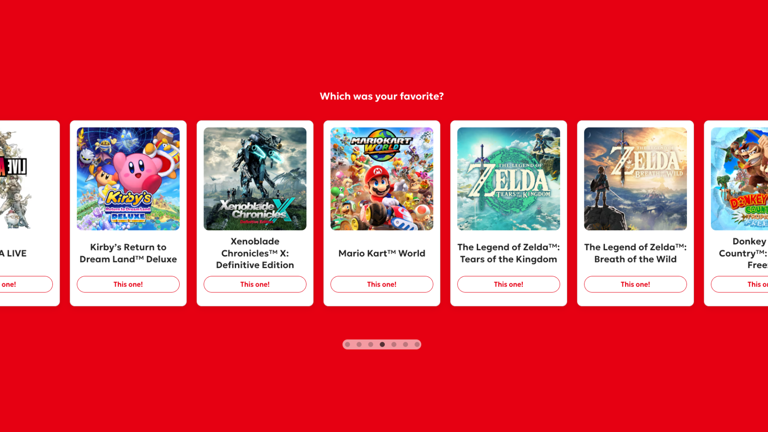 Nintendo's 2025 year-in-review is finally here, and it has a few surprises