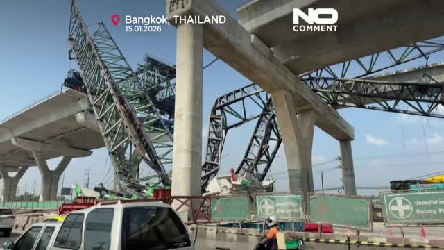 Another crane collapse near Bangkok raises safety concerns in Thailand