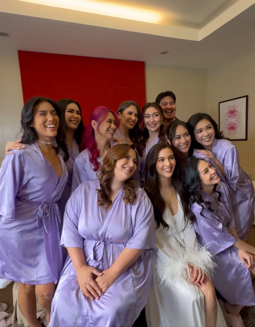 Beauty queens reunite at Miss Earth 2014 Jamie Herrell's wedding