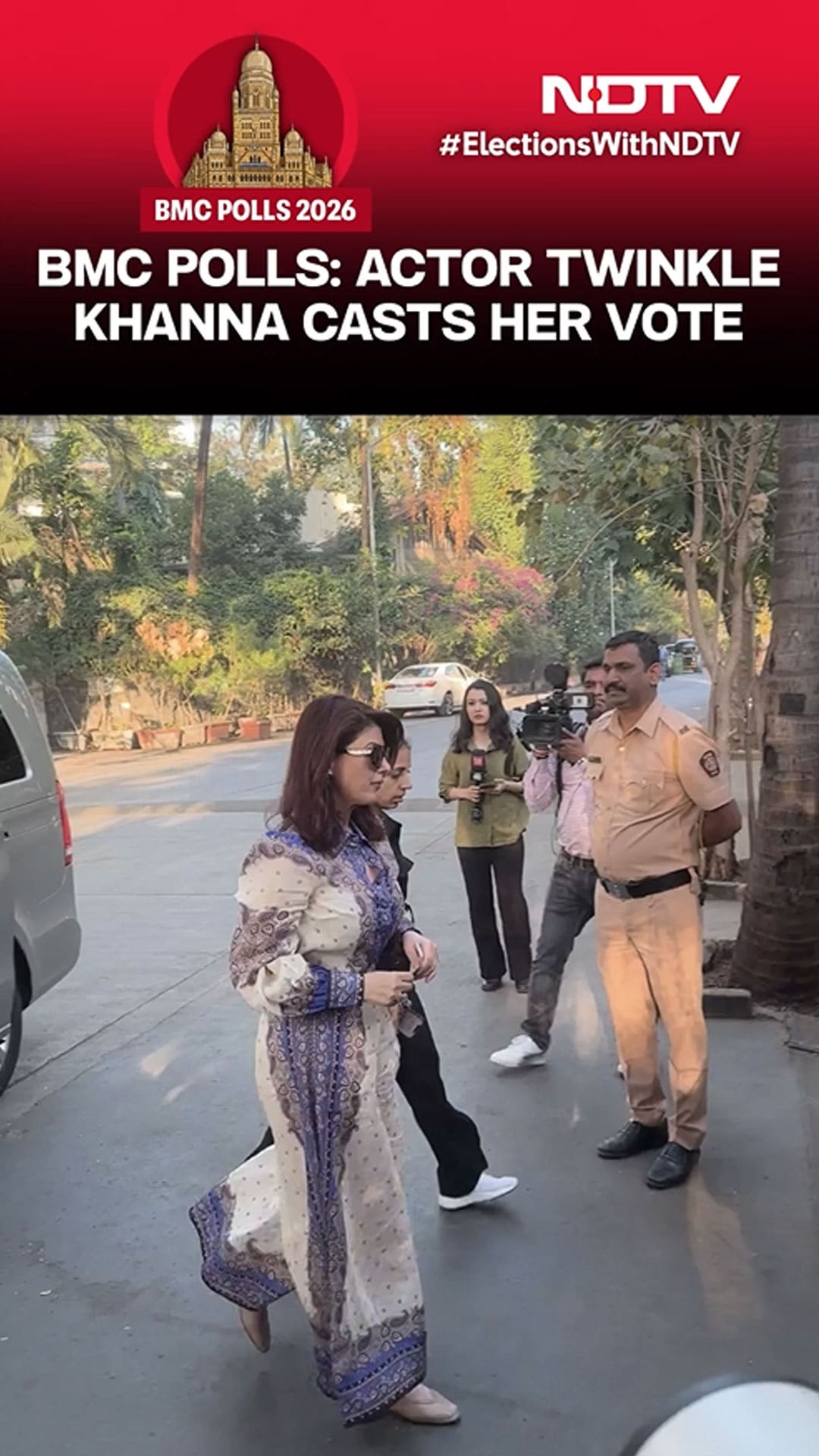 BMC elections | Maharashtra civic polls 2026: Actor Twinkle Khanna ...