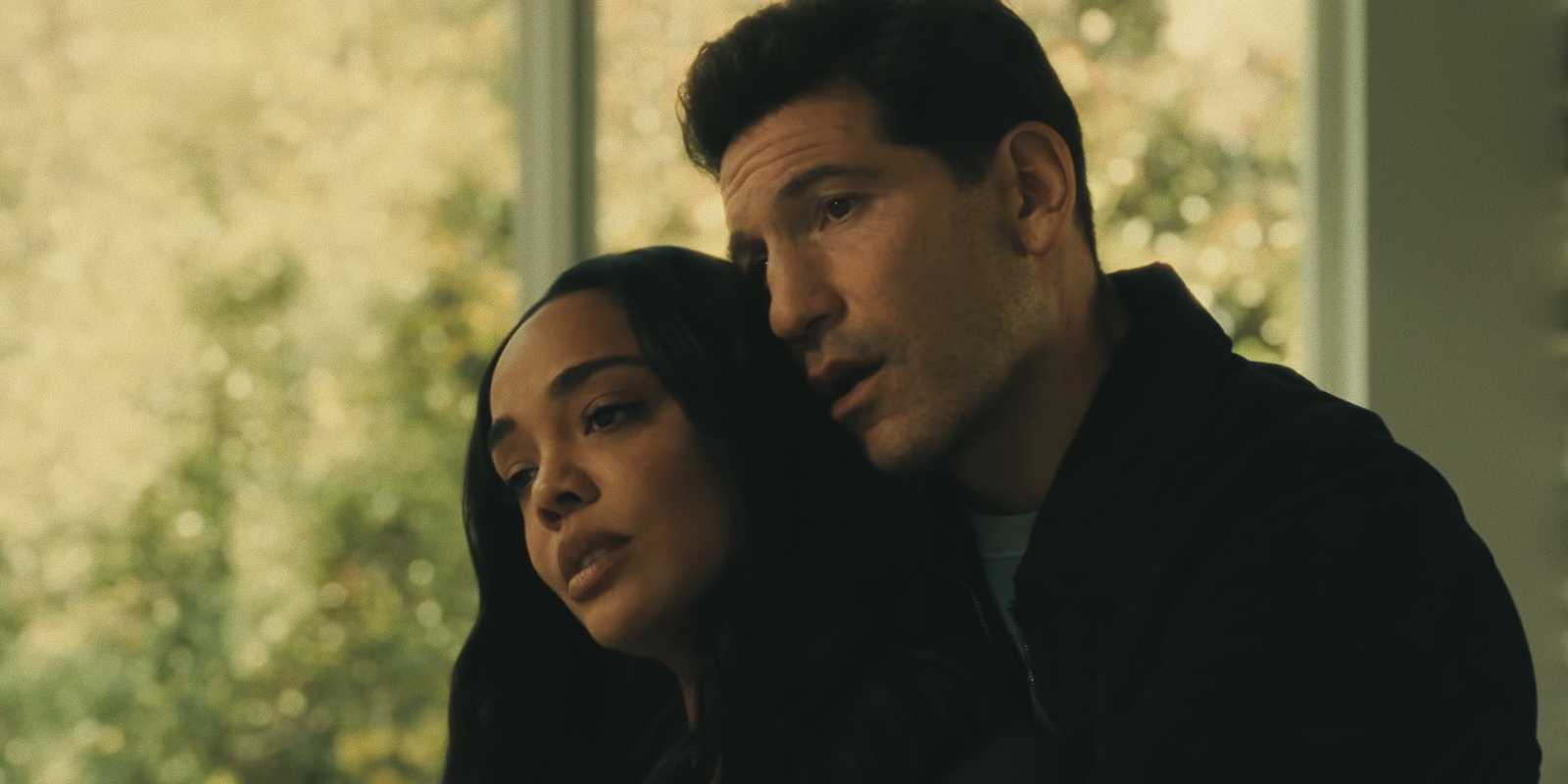 His & hers gives Marvel's Jon Bernthal & Tessa Thompson the perfect team-up