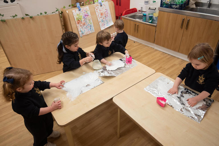 10 pics as Kirkham Grammar School launches first ever nursery for ...