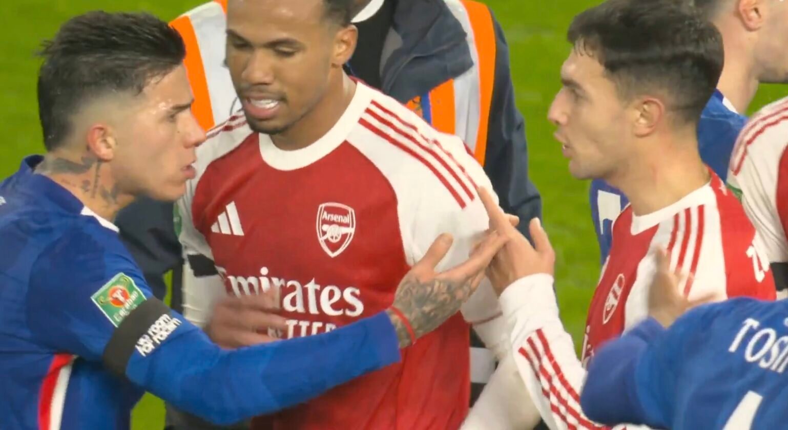 Zubimendi & Fernandez Clash after Chelsea/Arsenal