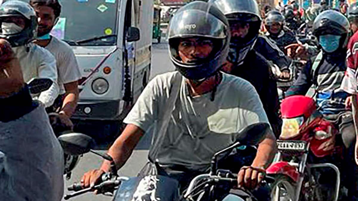 Two helmets now must for bikes in Noida; know the fine for violations