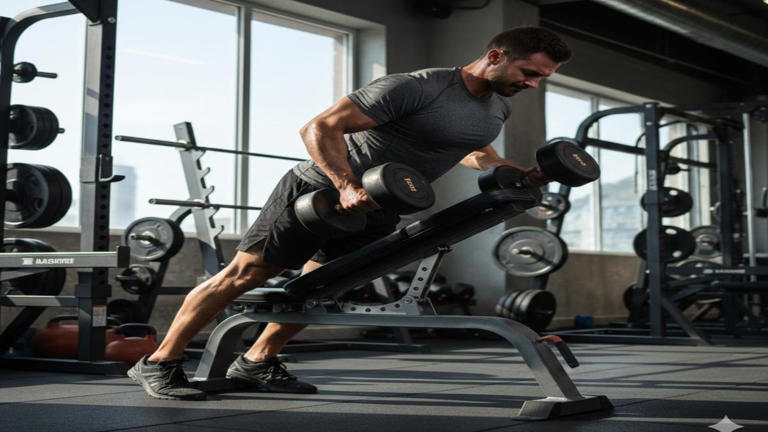 Bent-over rows: The go-to back exercise fitness experts in the US swear ...