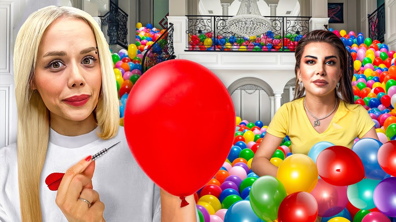 Ebru Yaşar’ın evini balon cennetine dönüştürdüm