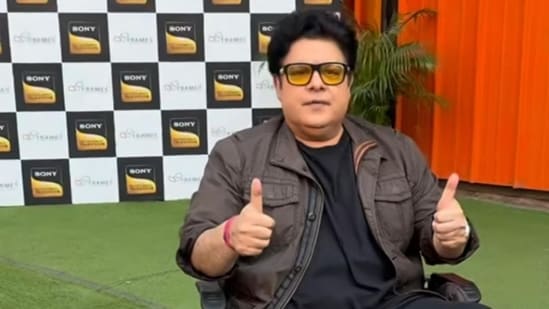 Sajid Khan seen in wheelchair with casts on both feet, gives update ...