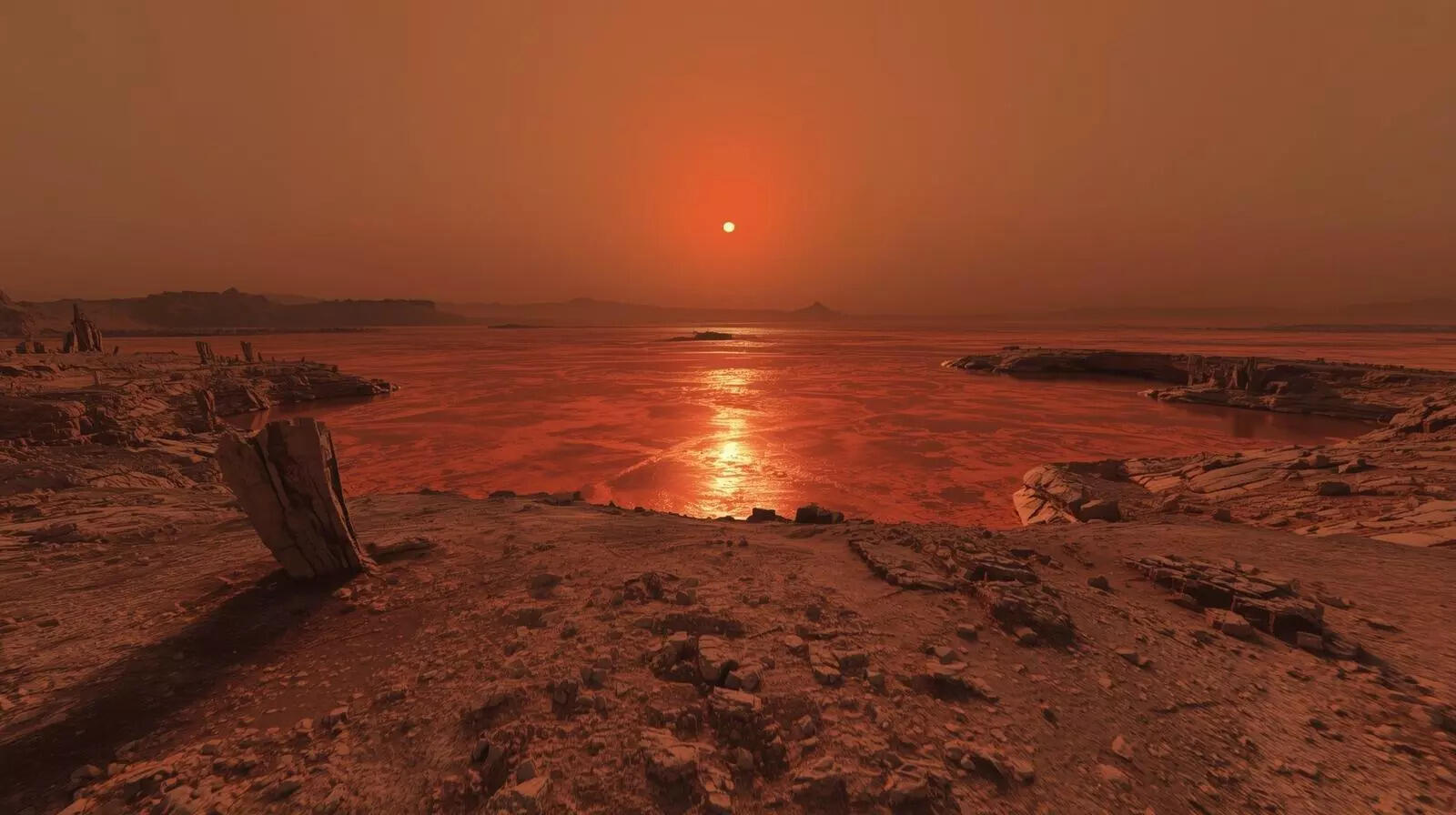 Did Mars once have an Arctic-sized ocean? Scientists uncover evidence ...