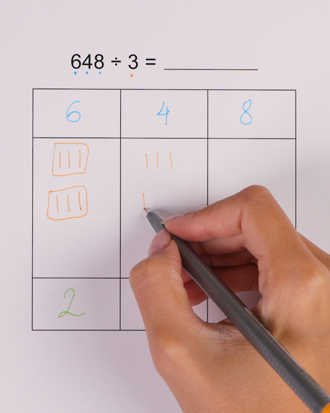 This trick makes dividing fun 😄📏