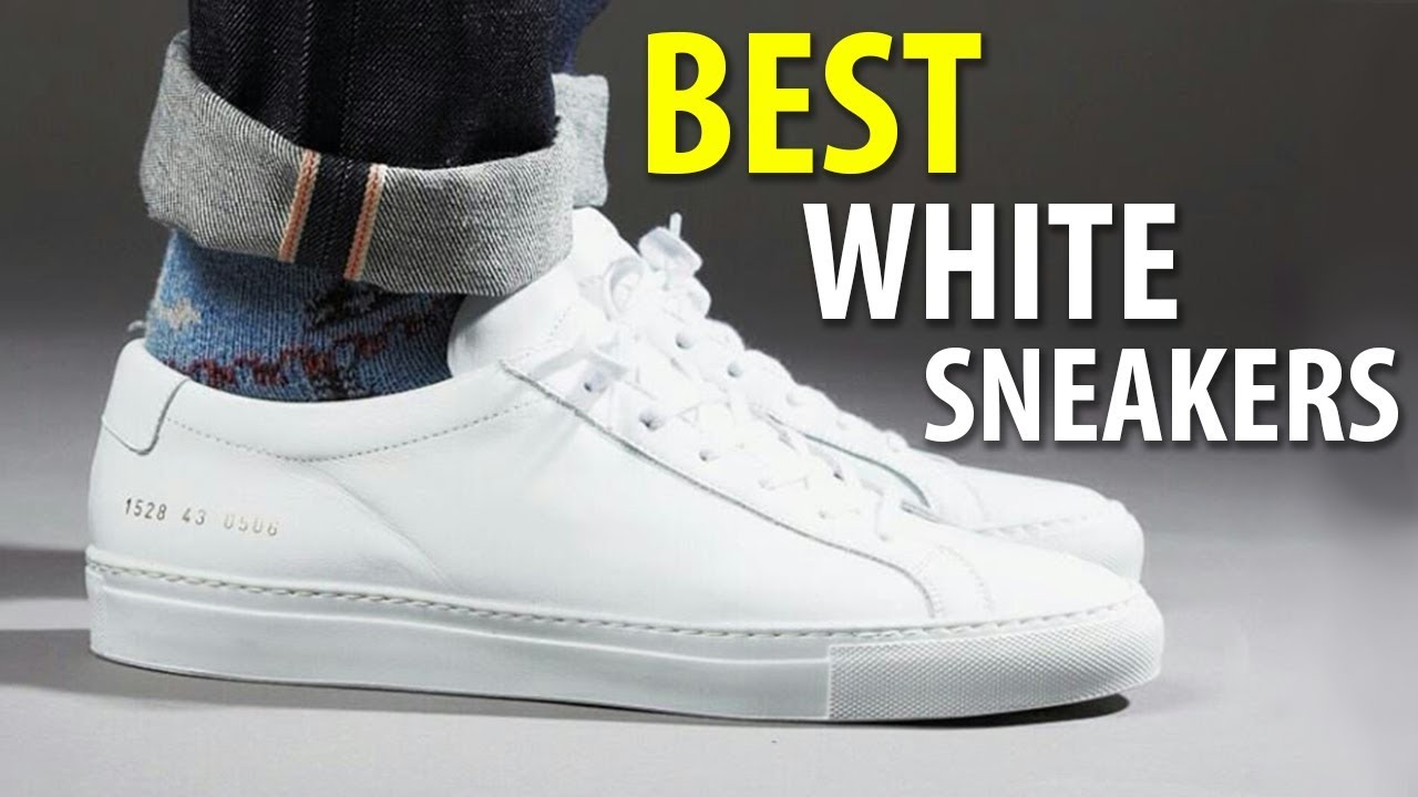 Best white sneakers 2018 - men's summer shoes