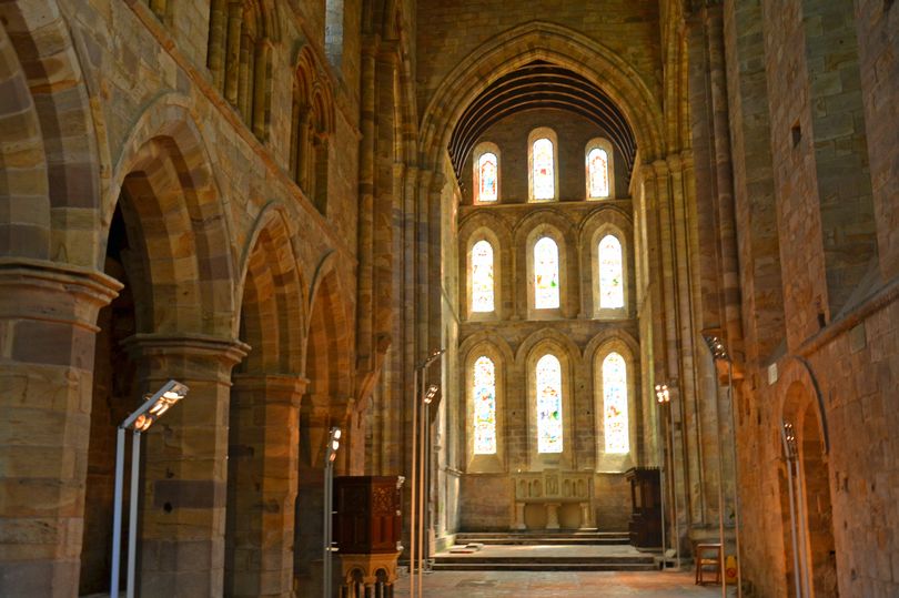 Enchanted Northumberland priory completely hidden from view in magical ...