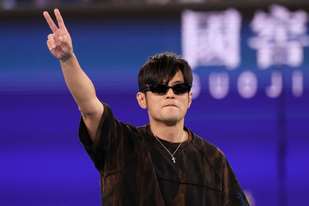 Jay Chou bows out in a second at 1 Point Slam exhibition in Melbourne ...