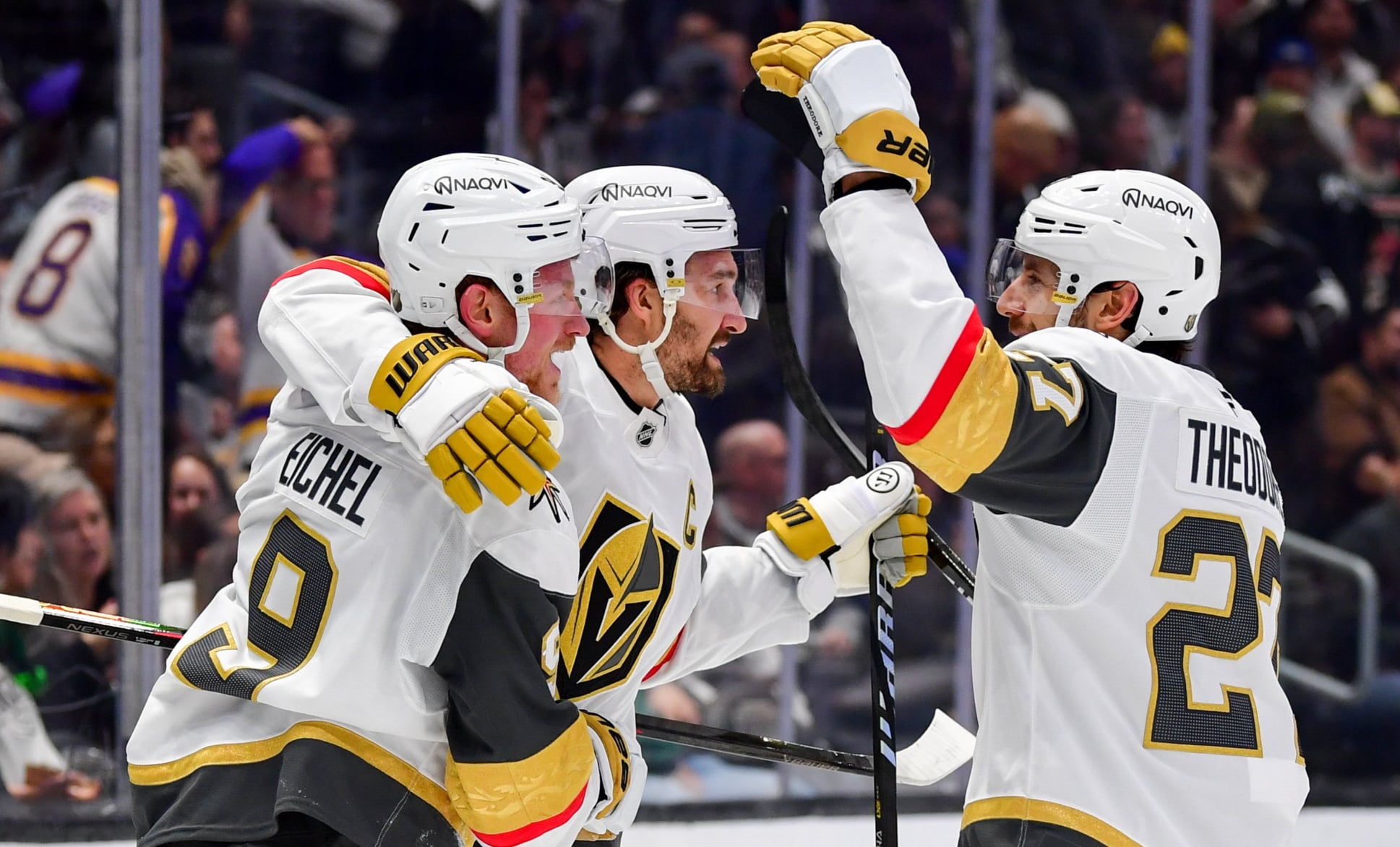 Stone, Eichel save the day as Golden Knights beat division rival