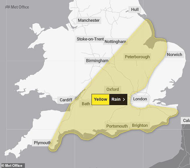 Britain on flood alert after Storm Goretti: More than half a month's ...