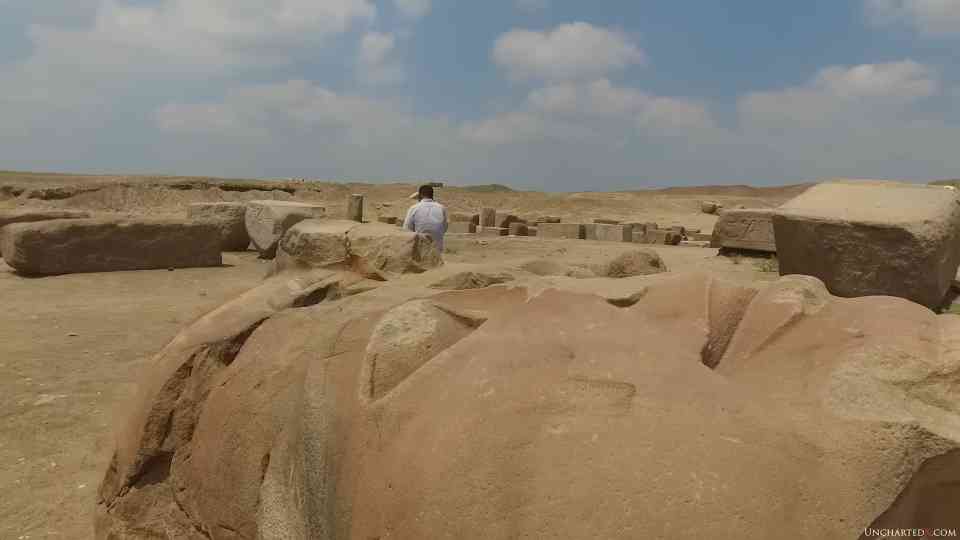 The largest stone statue ever made may have stood in this lost city